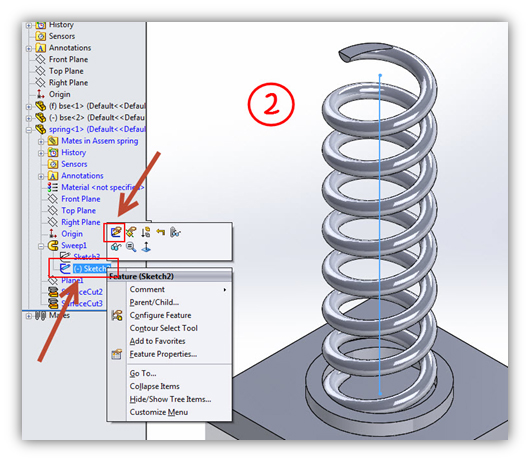 Cara membuat animasi spring dengan SolidWorks | Reseller SolidWorks ...