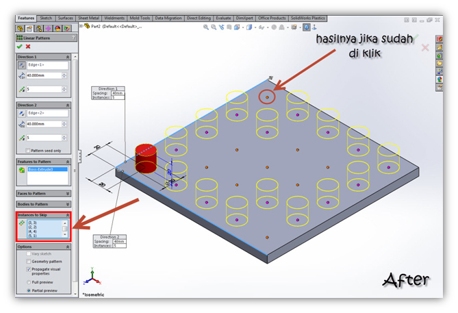 Apa itu perintah Instances to Skip? | Reseller SolidWorks Indonesia