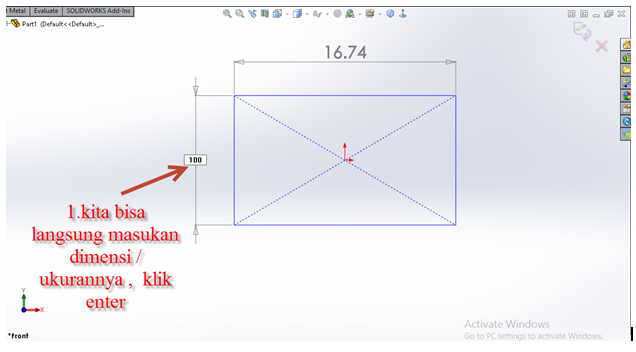 Cara pemberian dimensi lebih cepat pada solidworks | Reseller ...