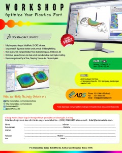 training solidworks plastic | Reseller SolidWorks Indonesia
