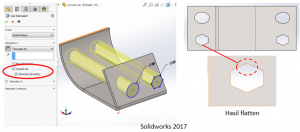 Fiture Sheet Metal Terbaru Di SOLIDWORKS 2017 | Reseller SolidWorks ...