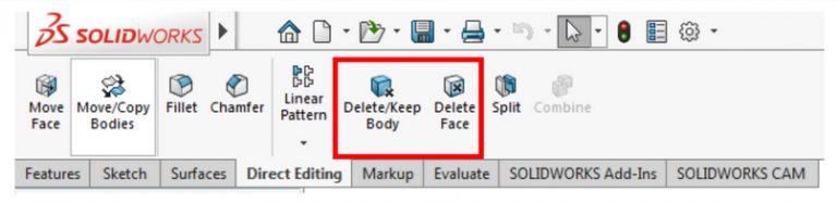 Perbedaan Delete / Keep Body dan Delete Face | Reseller SolidWorks ...