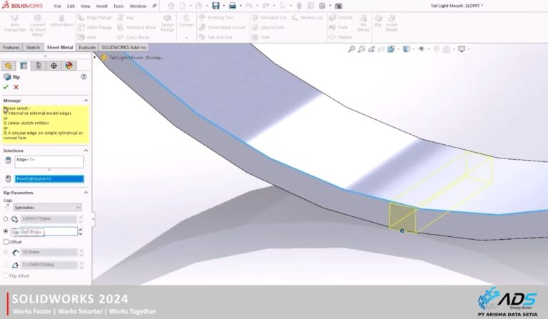 SOLIDWORKS Indonesia – Fitur Sheet metal pada SOLIDWORKS 2024 lebih ...