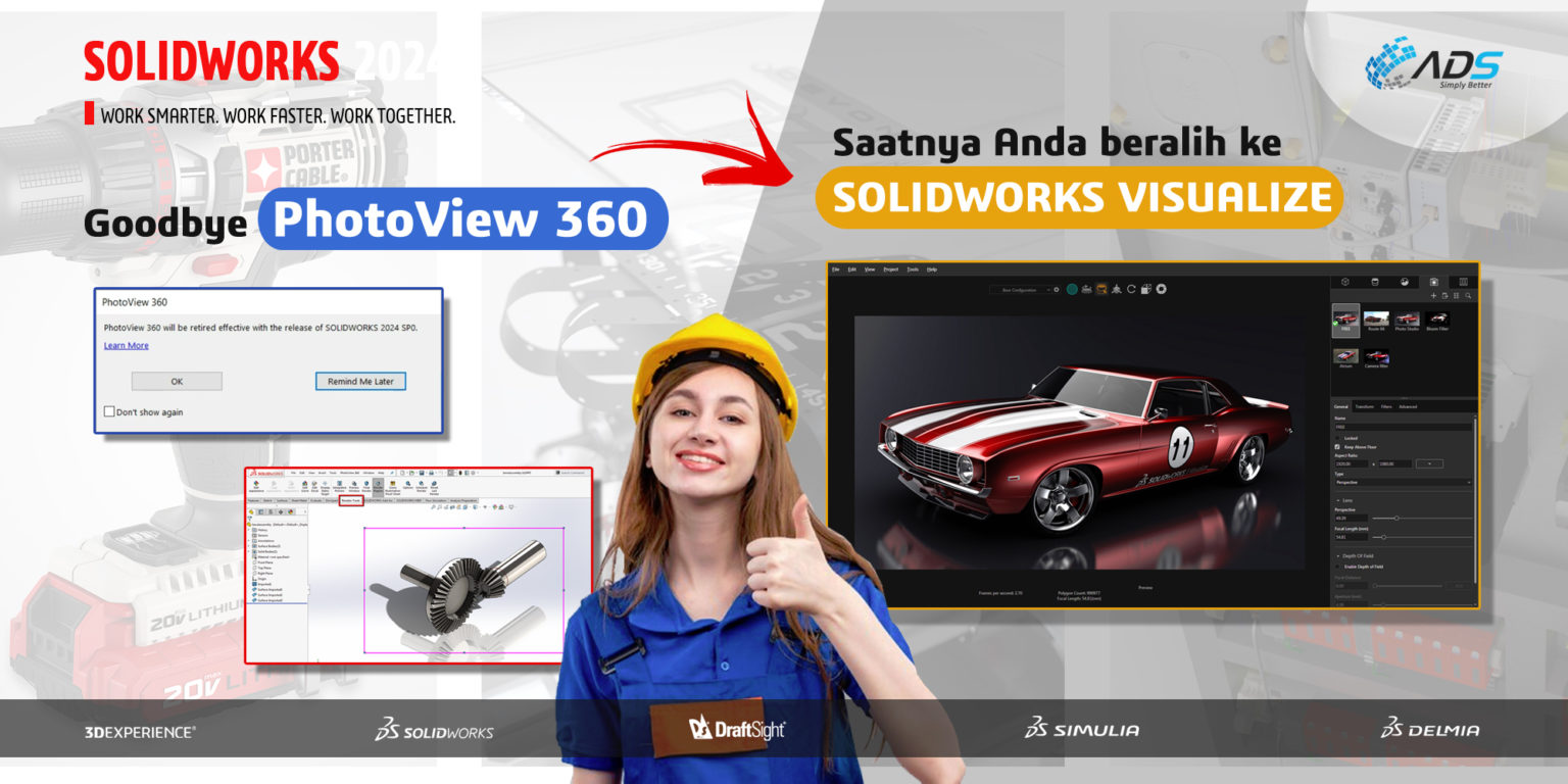 SOLIDWORKS Indonesia – Goodbye PHOTOVIEW 360, saatnya Anda beralih ke ...