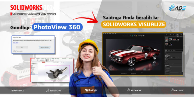 SOLIDWORKS Indonesia – Goodbye PHOTOVIEW 360, saatnya Anda beralih ke SOLIDWORKS VISUALIZE ...