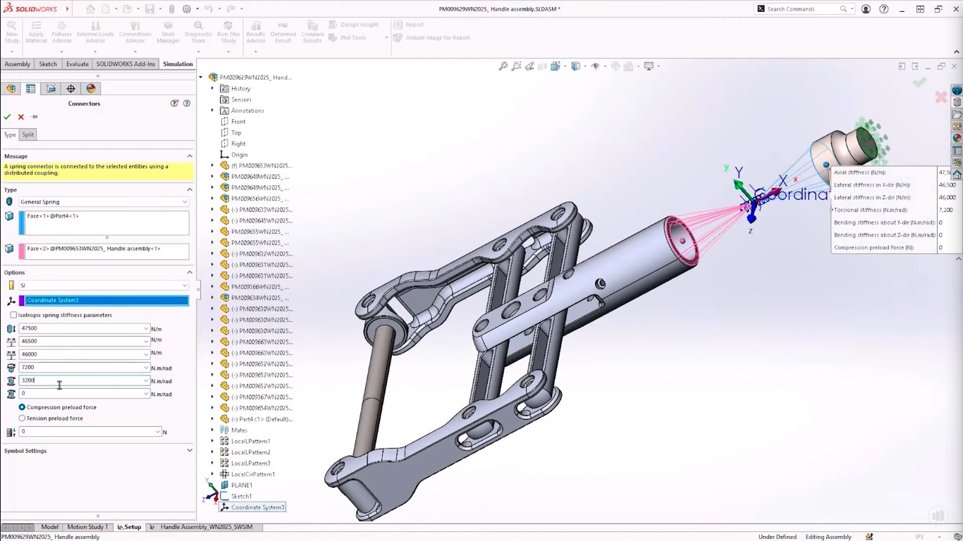 Fitur-fitur terbaru pada SOLIDWORKS SIMULATION 2025