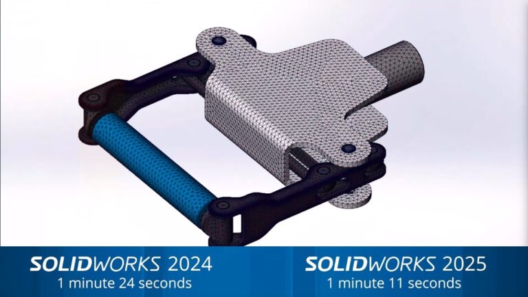 Fitur-fitur terbaru pada SOLIDWORKS SIMULATION 2025